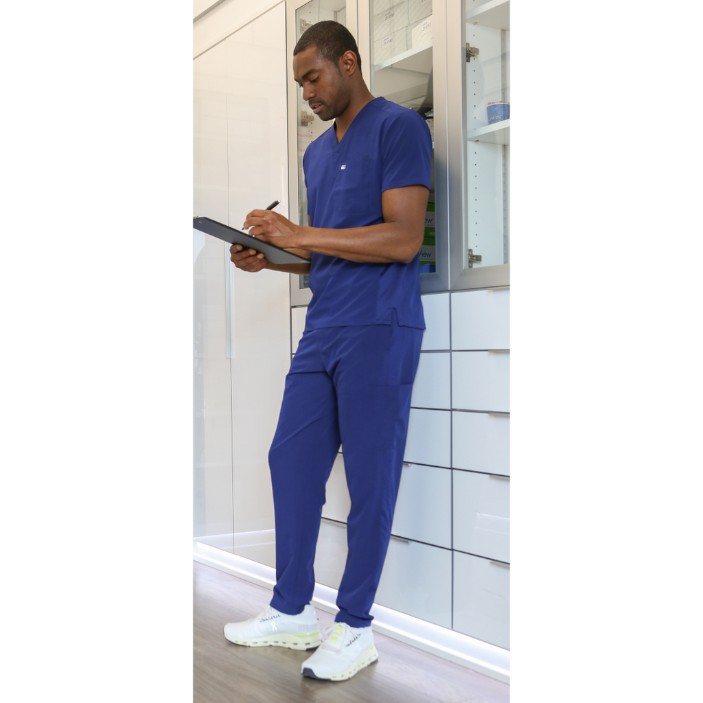 Men's 9-Pocket Scrub Pants | Stretch Medical Scrubs – TiScrubs